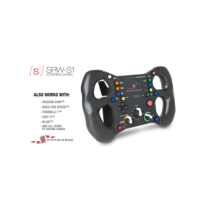 SteelSeries SRW-S1 Steering Wheel – Fox Hound