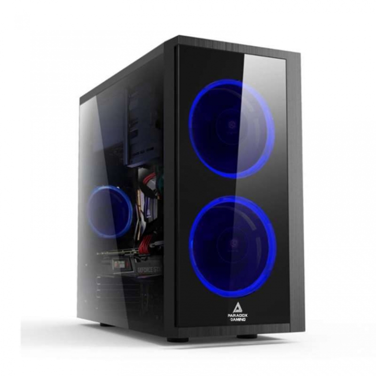 Paradox Gaming Paisley Casing Komputer BLACK – Fox Hound